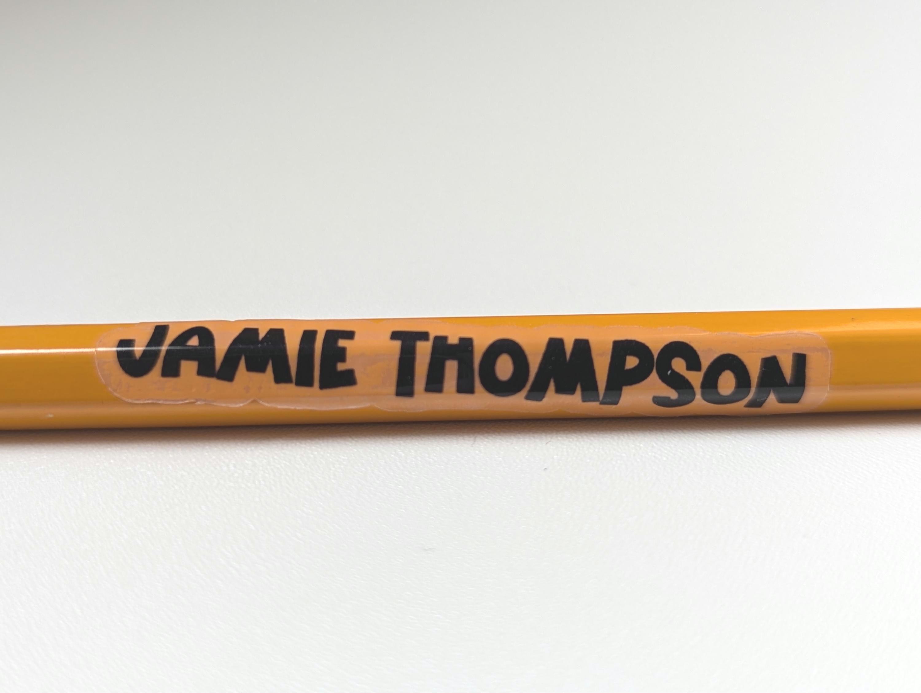 Small Transparent Pencil Name Label Stickers for Boys, Girls, Teenagers ...