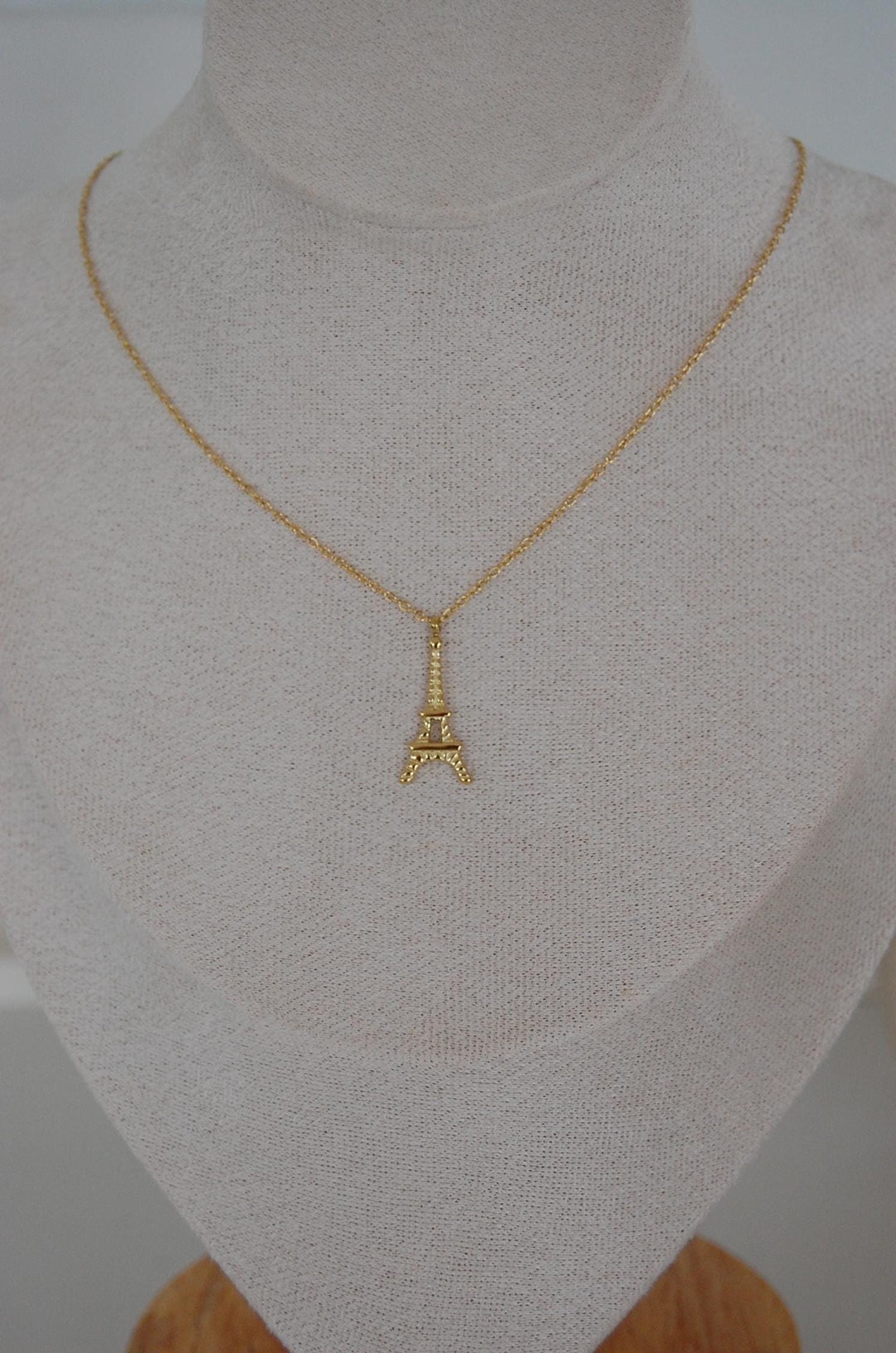 Eiffel Tower Pendant Necklace, Eiffel Tower Necklace, Paris Pendant ...