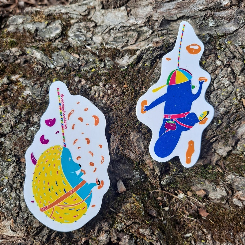 Climbing Stickers - Etsy