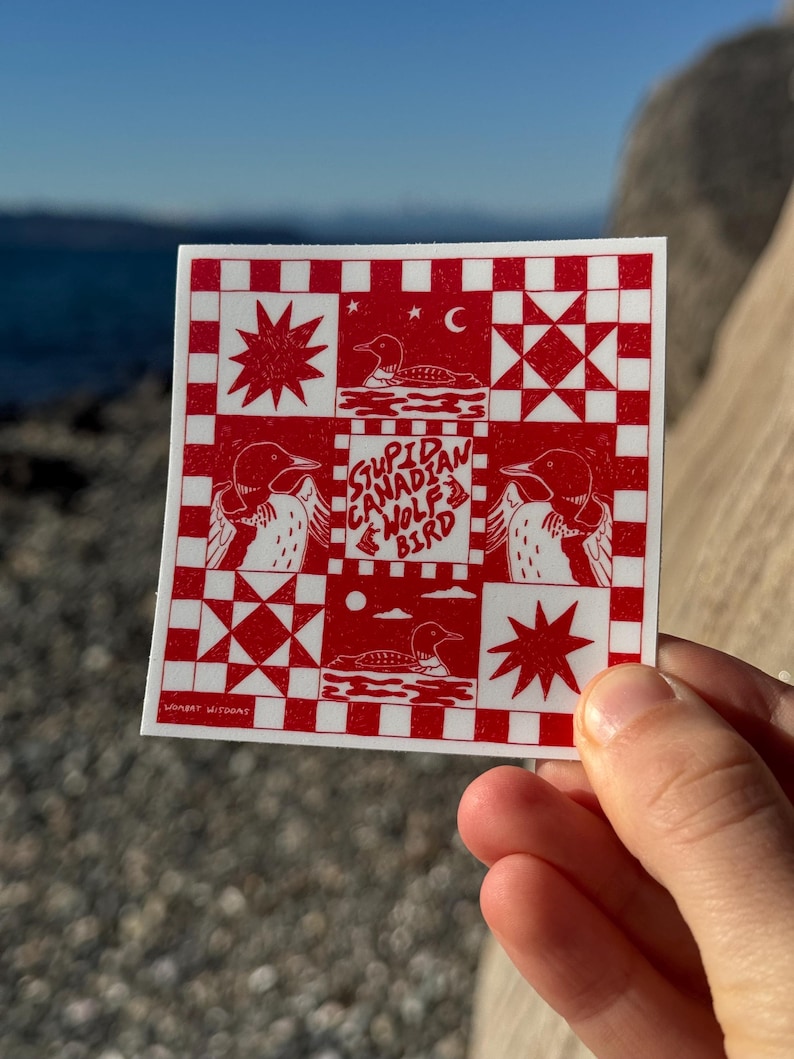 PRE-ORDER Stupid Canadian Wolf Bird Loon Heated Rivalry Inspired ...