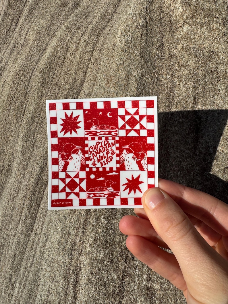 PRE-ORDER Stupid Canadian Wolf Bird Loon Heated Rivalry Inspired ...