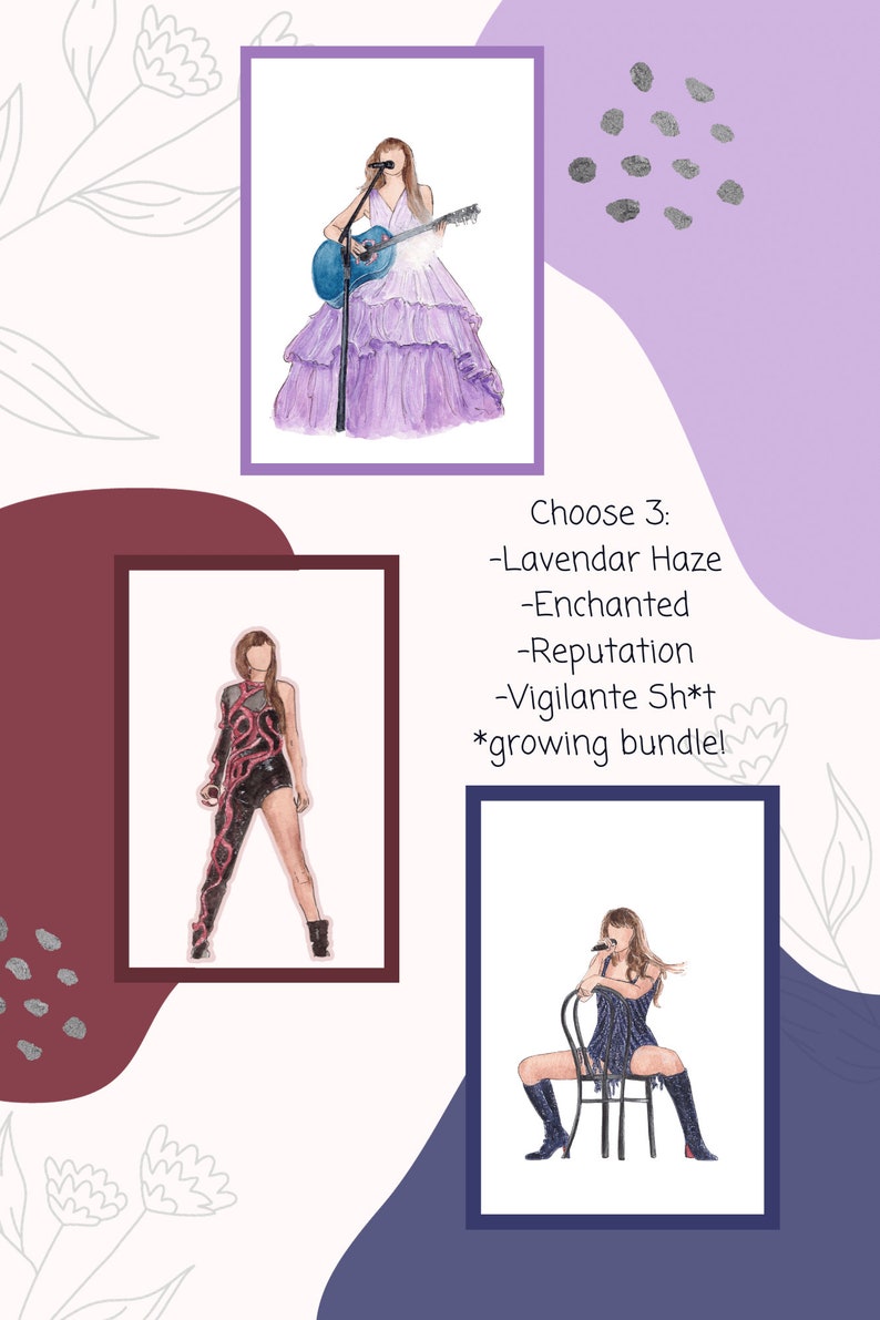 Eras Tour Prints Bundle - Etsy