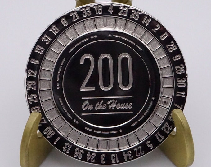 Fallout New Vegas the Platinum Chip Replica - Etsy