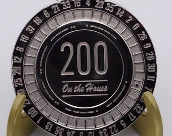 Platinum Chip Fallout New Vegas W/ NFC Tags 3d Printed Poker Chip Model ...