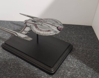 Star Trek USS SHENZHOU Model Display With Wood Base - Etsy