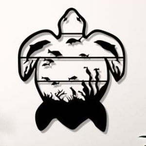 Turtle Svg Dxf Png Files , Laser Cut File , Turtle , Wall Art , Cricut ...