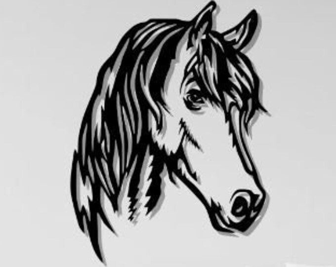 3D Horse Dxf Svg - Etsy Australia