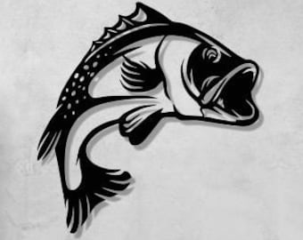 Fish Dxf , Svg , Png , Files , Fish , Fisher , Fishing , Bone , Cut ...