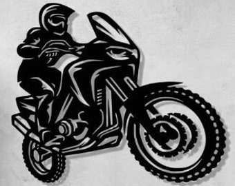 Motorcycle Dxf Svg Png Files Racer Race Racing Motorsport , Cut , File ...