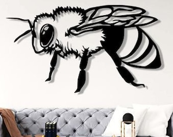 Bee Dxf Svg Png Files Bee Honey Honeycomb Bees Cut File , for , Cnc ...