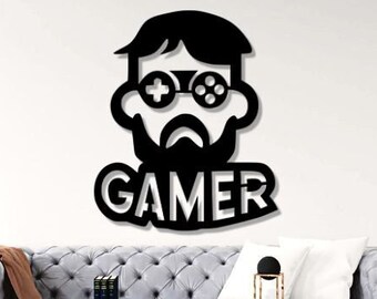 Gamer Dxf , Svg , Png , Files , Laser Cut , Game Room , Game , Gamer ...
