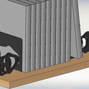 Metal Bookend Dxf Svg Files , Theatre Masks Laser Cut File, Book ...