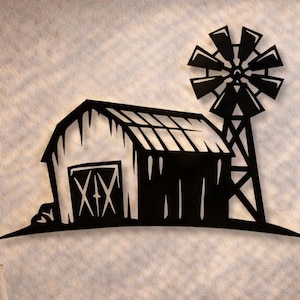 Barn Laser Cut File, Farm Wall Decor (SVG DXF PNG) - Etsy