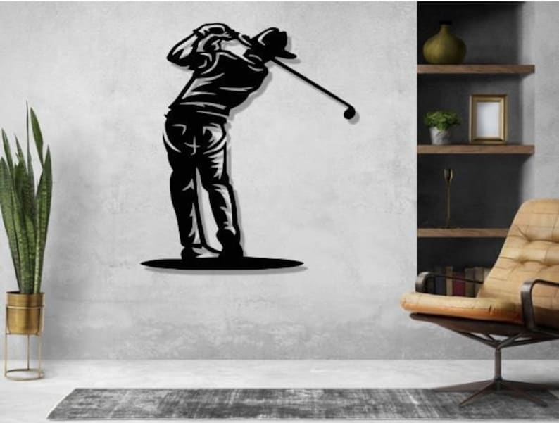 Golf Svg Dxf Png Files , Laser Cut File , Golfer , Golf , Knock , Stick ...