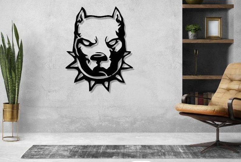 Dog Face Svg Dxf Files , Laser Cutting , Wall Decor or Tshirt Print ...