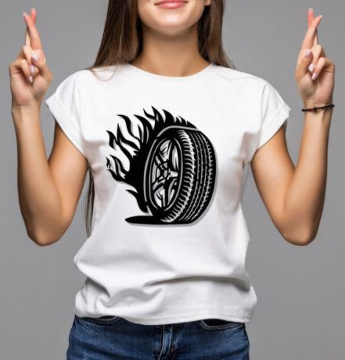 Tire Svg Dxf Files , Laser Cut File , Tire , Tyre Wheel Firing Skid ...