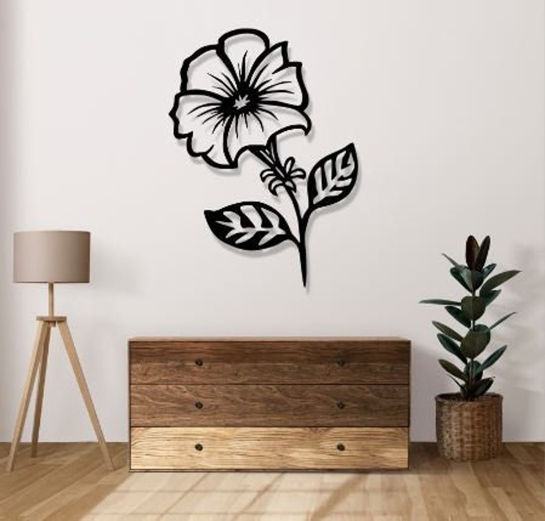 Flower Svg Dxf Png Files , Laser Cut File , Fowers , Wall Art , Cricut ...
