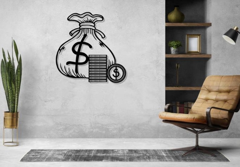 Finance Svg Dxf Png Files , Laser Cut File , Cricut Files , Dollar ...