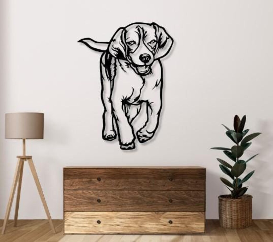 Labrador Svg Dxf Png Files Dog Wall Art Cut File for Cnc Laser Plasma ...