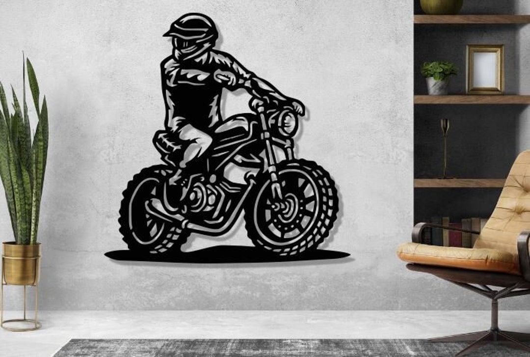 Motorcross Svg Dxf Png Files , Laser Cut File , Motorcycle Motorcross ...
