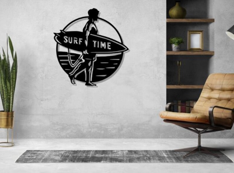 Surf Svg Dxf Png Files Laser Cut File Surf Summer Time Surf Board Sea ...