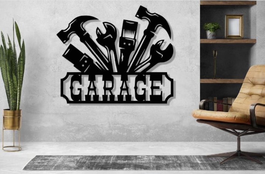 Garage Sign Svg Dxf Png Files , Laser Cut File , Garage Repair ...