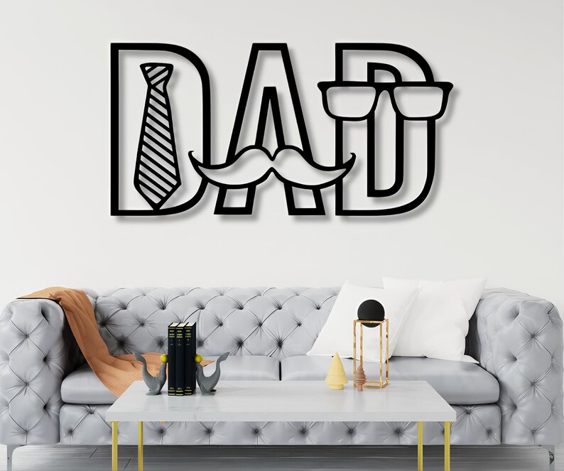 Dad Svg Dxf Png Files , Laser Cut File , Dad , Father , Fathers Day ...