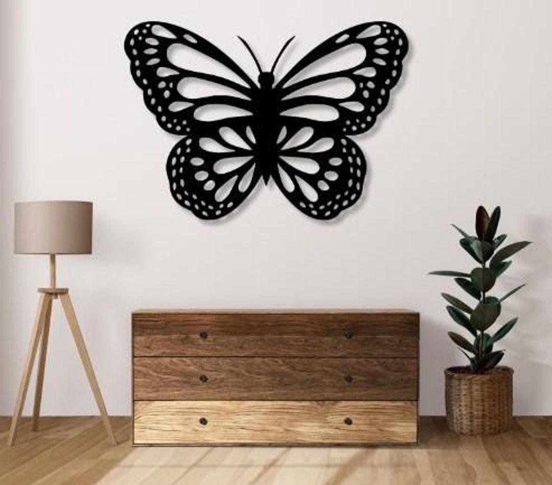 Butterfly Svg Dxf Png Files Vector Cut File for Cnc Laser Plasma Cricut ...