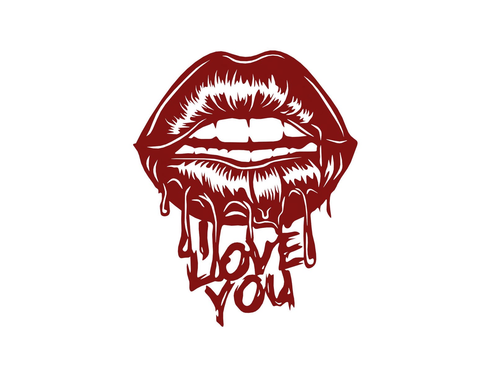 Lips STL File for 3D Printer Machines - Etsy