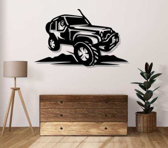 Off Road Truck SVG DXF Files, CNC Laser Cut File - Etsy