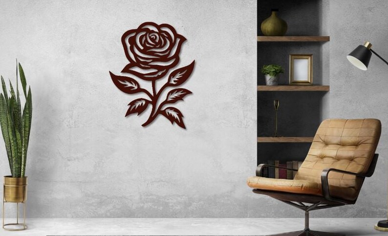 Rose Svg Dxf Files Rose Cnc Files Wall Art Cut for Cnc Laser Plasma ...