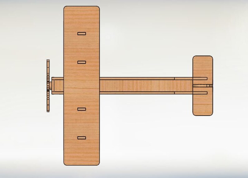 Plane Svg Dxf Files Laser Cut File Plane Aircraft Aeroplane Puzzle ...