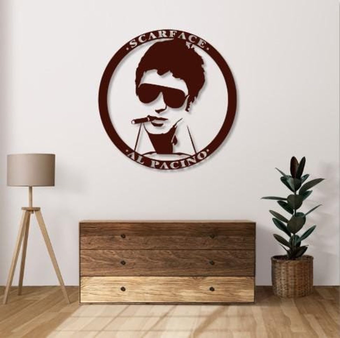 Al Pacino Svg Dxf Files Laser Cut File Vector for Cnc Laser Plasma ...