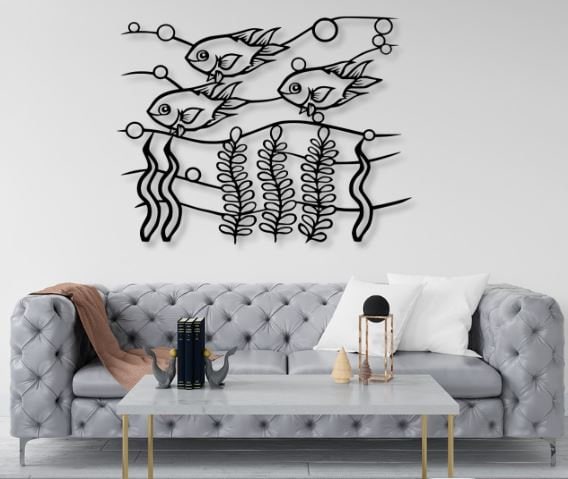 Fish Family Svg Dxf Png Files , Laser Cut File , Fish , Fishes , Sea ...