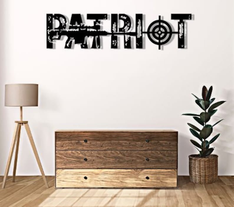 Patriot Rifle Target SVG, DXF, PNG, Laser Cut File - Etsy