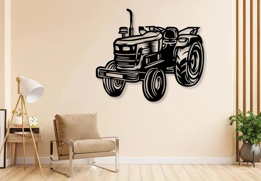 Tractor Svg Dxf Files Laser Cut File Farm Tractors for Cnc Laser Plasma ...