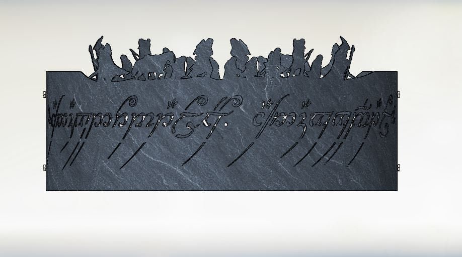 Fire Ring Dxf Svg Files , Lotr ,firepit , Fire , Area Ring Metal Cut ...