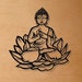 Buddha Svg Dxf Png Files , Laser Cut File , Pray Meditation Relaxing ...