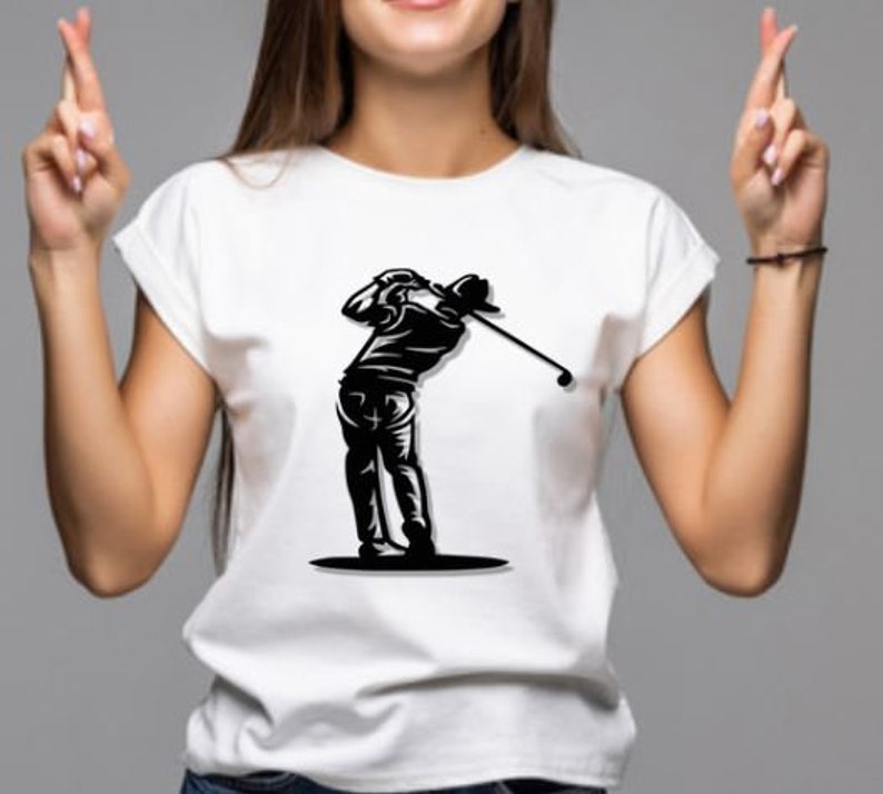 Golf Svg Dxf Png Files , Laser Cut File , Golfer , Golf , Knock , Stick ...