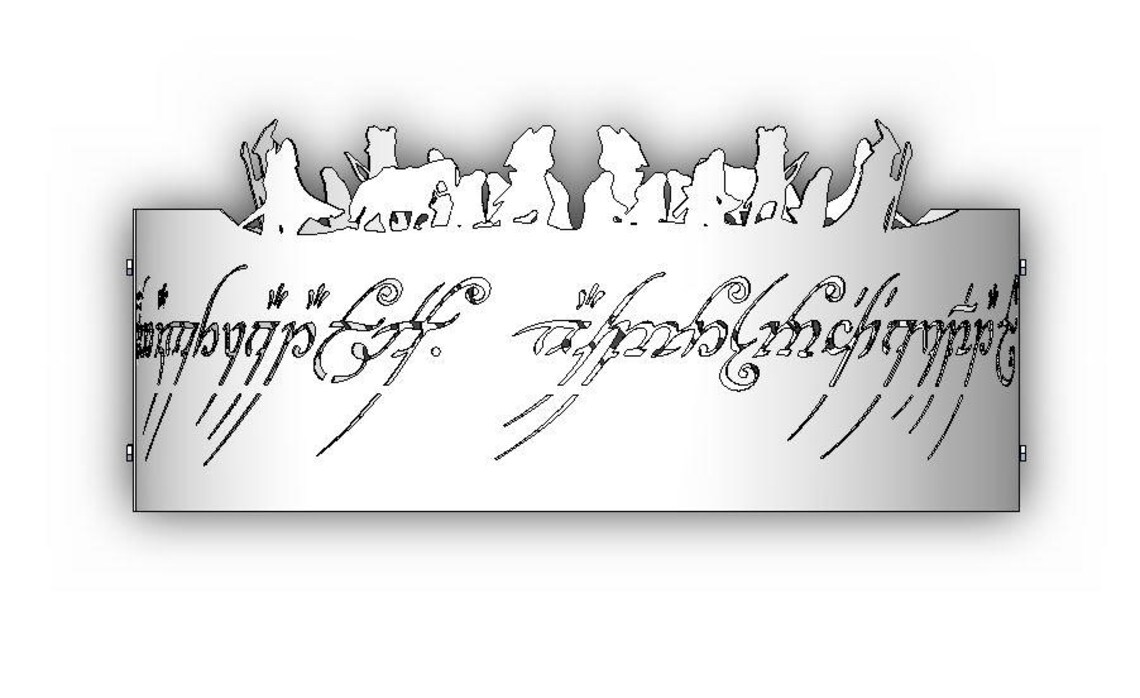 Fire Ring Dxf Svg Files , Lotr ,firepit , Fire , Area Ring Metal Cut ...