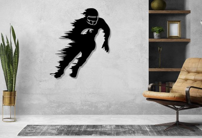 Football Svg Dxf Files , Laser Cut File , American , Football Ball ...