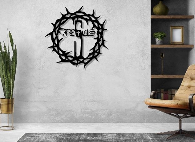 Jesus Svg Dxf Files , Laser Cut File , Jesus Cross Crucifixion Religion ...