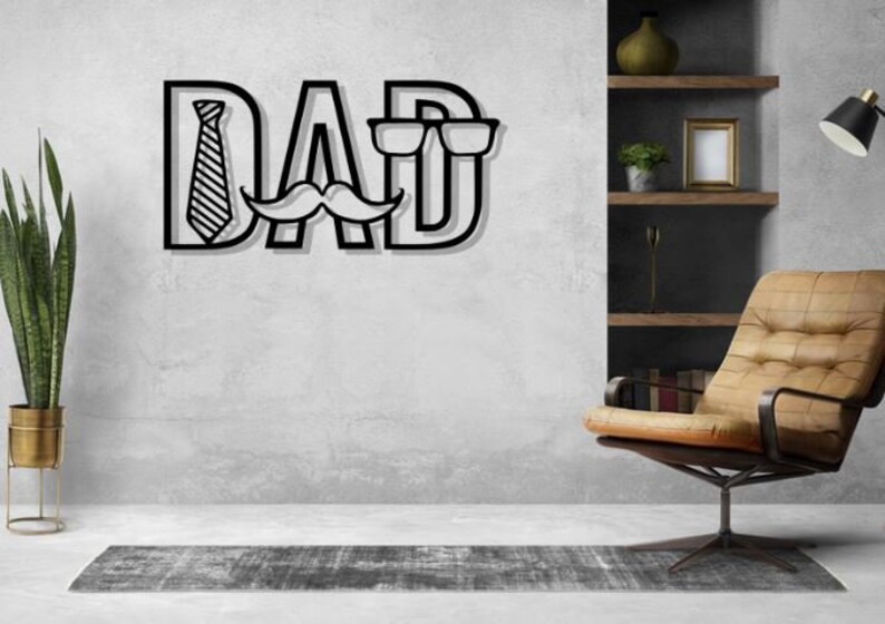 Dad Svg Dxf Png Files , Laser Cut File , Dad , Father , Fathers Day ...