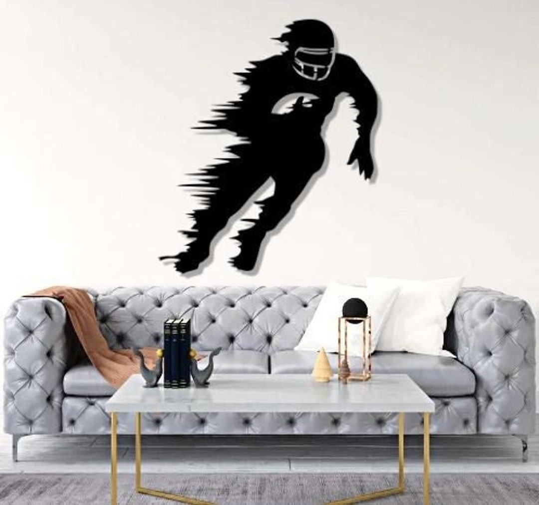 Football Svg Dxf Files , Laser Cut File , American , Football Ball ...