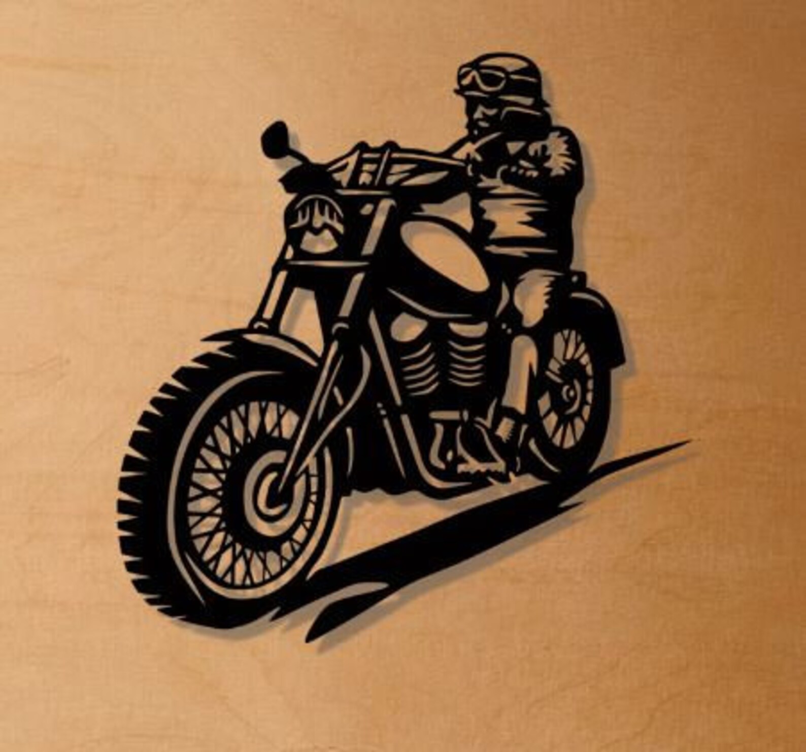 Rider Svg Dxf Png Files , Laser Cut File , Motorcycle Adventure ...