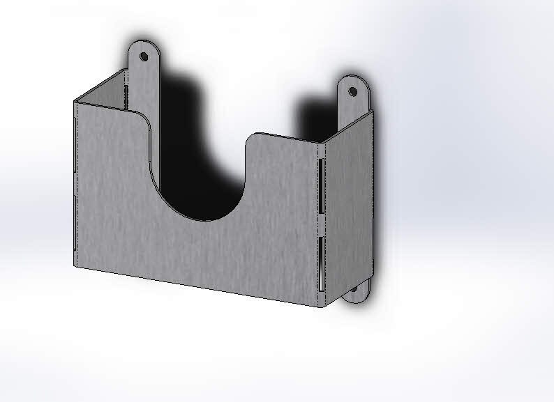 4.5" Angle Grinder Holder Dxf and Svg Files , for Cnc Plasma and Laser ...