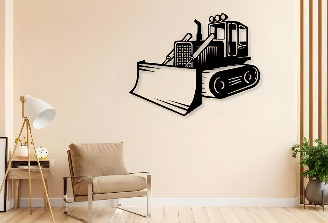 Dozer Wall Decor, Laser Cut Files (SVG, DXF, PNG) - Etsy Canada