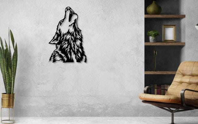 Wolf Svg Dxf Png Files , Wolf Dxf , Wolf Svg Cut , Wolf Wall Art , Cut ...