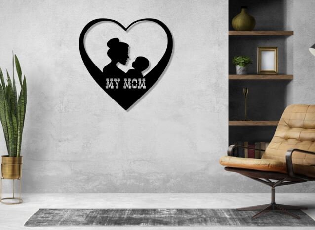 Mom Svg Dxf Png Files , Laser Cut File , Family , Baby , Child , Mother ...