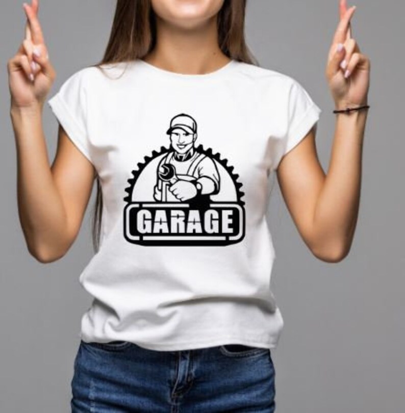 Garage Sign Svg Dxf Files Laser Cutting Dad Garage Tools Gear Repair ...